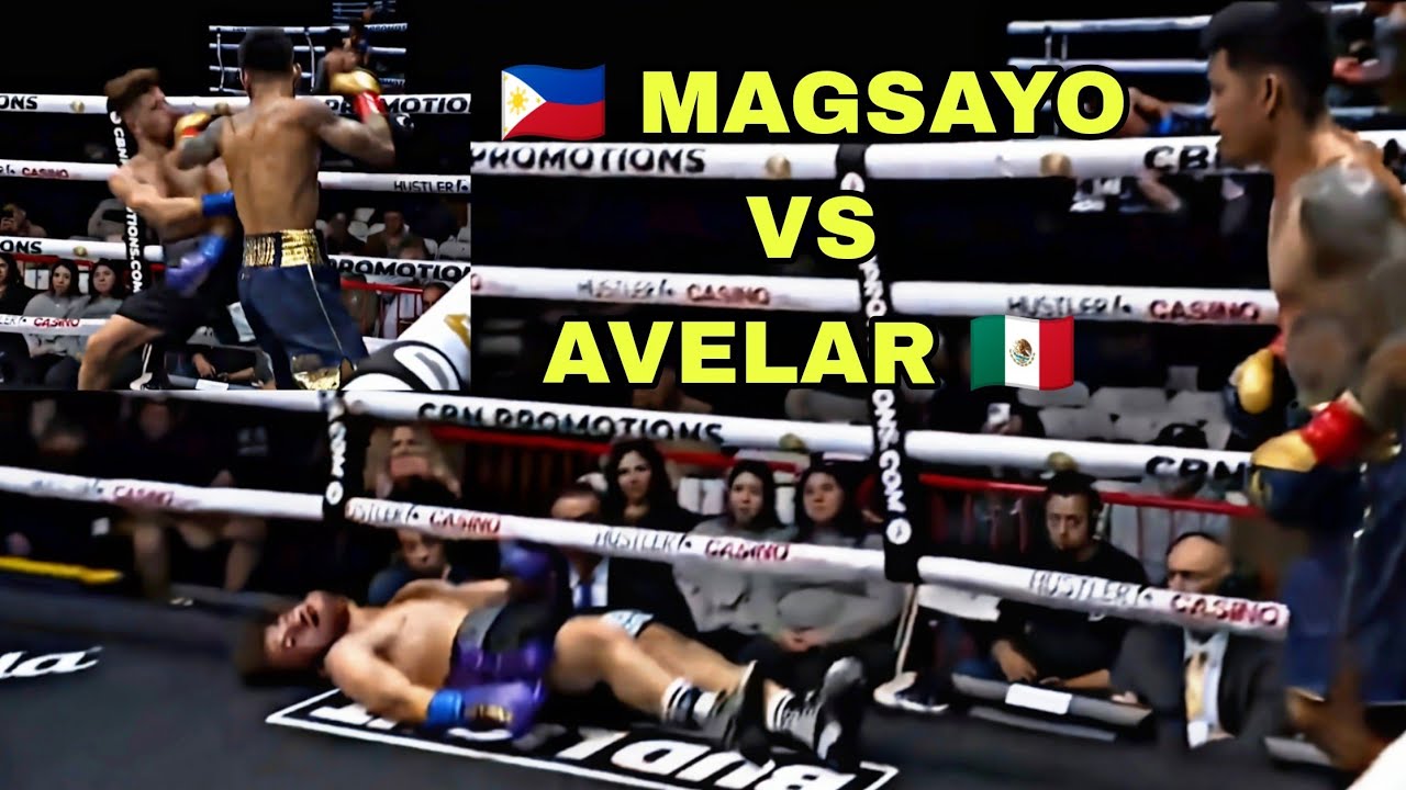 MARK MAGSAYO VS ISAAC AVELAR FULL FIGHT BRUTAL KNOCKOUT - YouTube