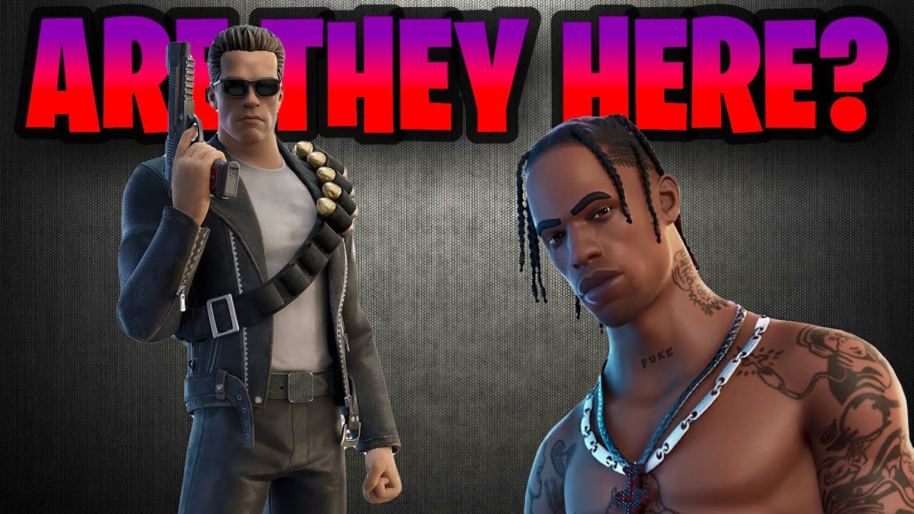 Everyone Said TRAVIS SCOTT And The TERMINATOR Would Be In This Shop ...