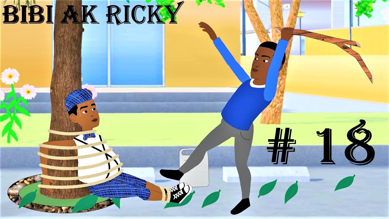bibi ak ricky part 18 - tikomik - ti komik - dessin anime en creole ...