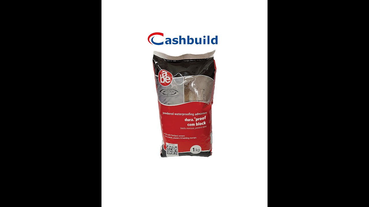 Cashbuild dura proof cem block 1080p - YouTube