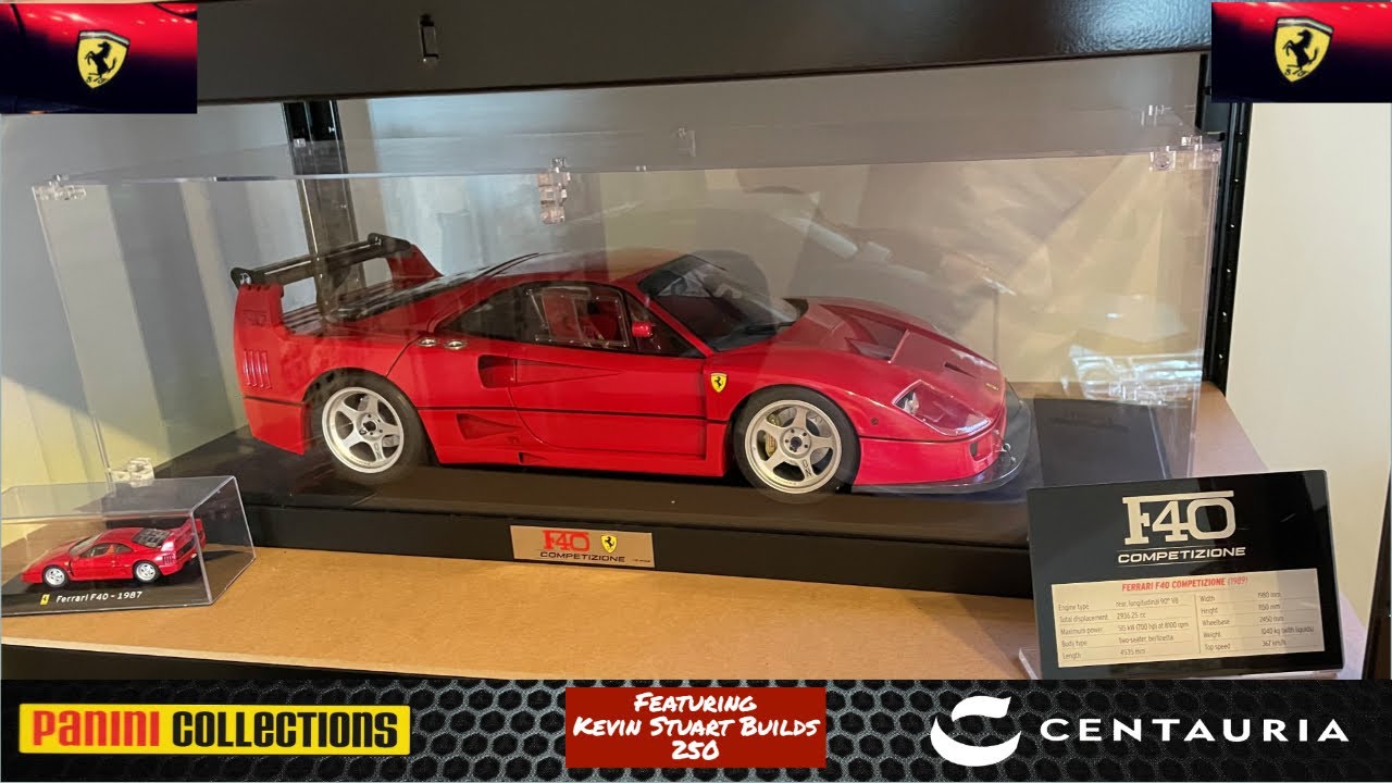 Build a Ferrari F40 Competizione ShowCase Video. A 1/8 Scale Supercar ...