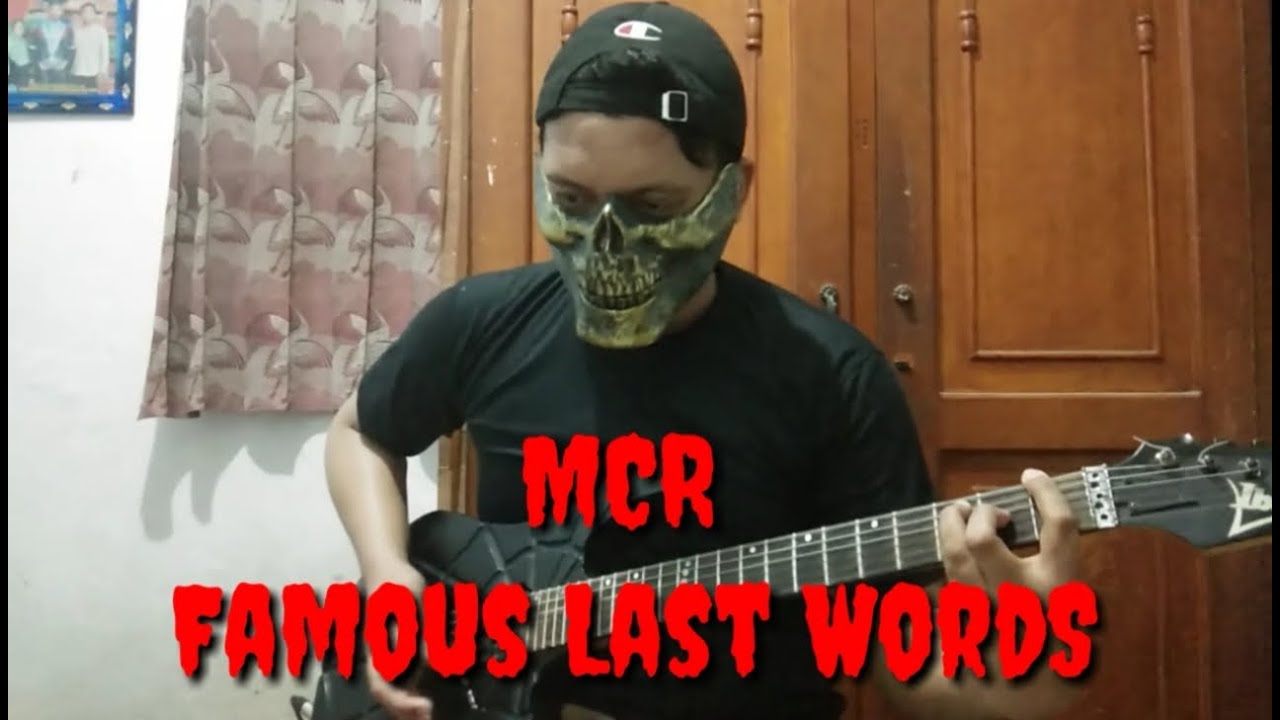 My Chemical Romance Cover Famous Last Word - YouTube