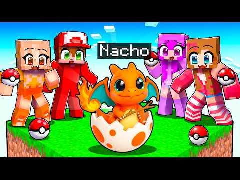 Minecraft'ta One Chunk'ta BEBEK POKÉMON Kılığına Girdim!