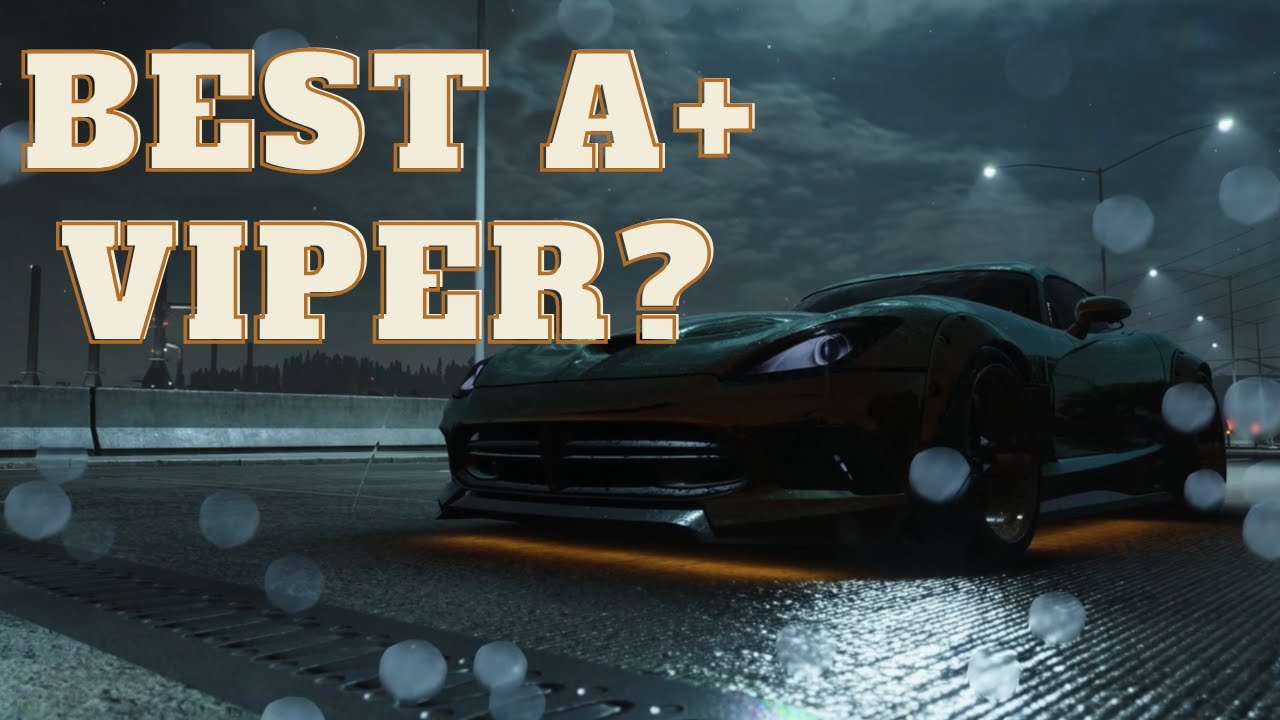 NFS Unbound VIPER DRIP TEST - YouTube