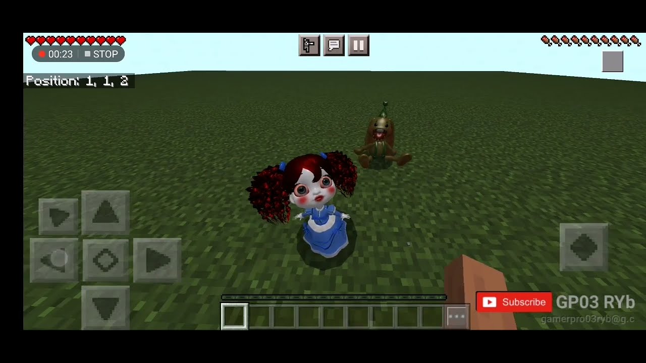 Realistic Poppy in Minecraft PE - YouTube