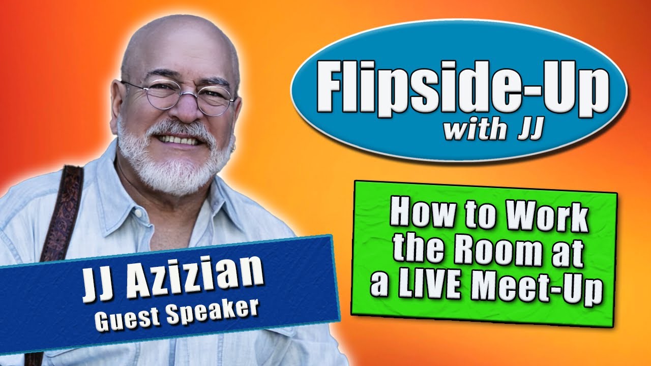 How to Work the Room at a LIVE Meet-Up - JJ Azizian - YouTube