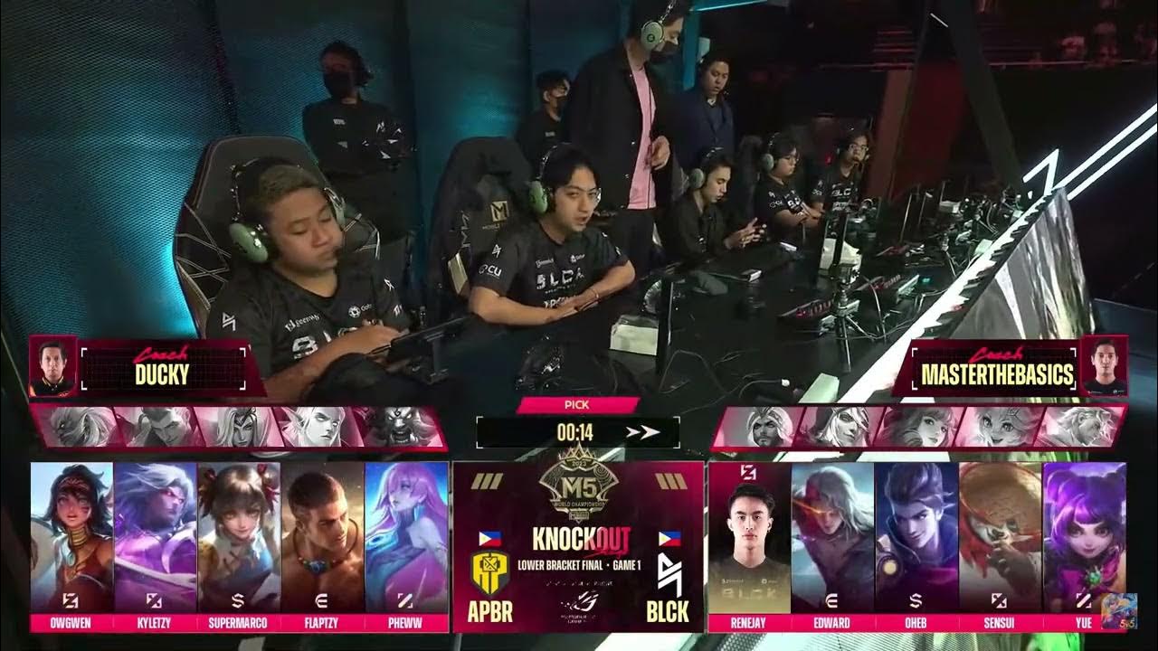 M5 MOBILE LEGENDS | AP BREN dan BLACKLIST INTERNATIONAL - YouTube