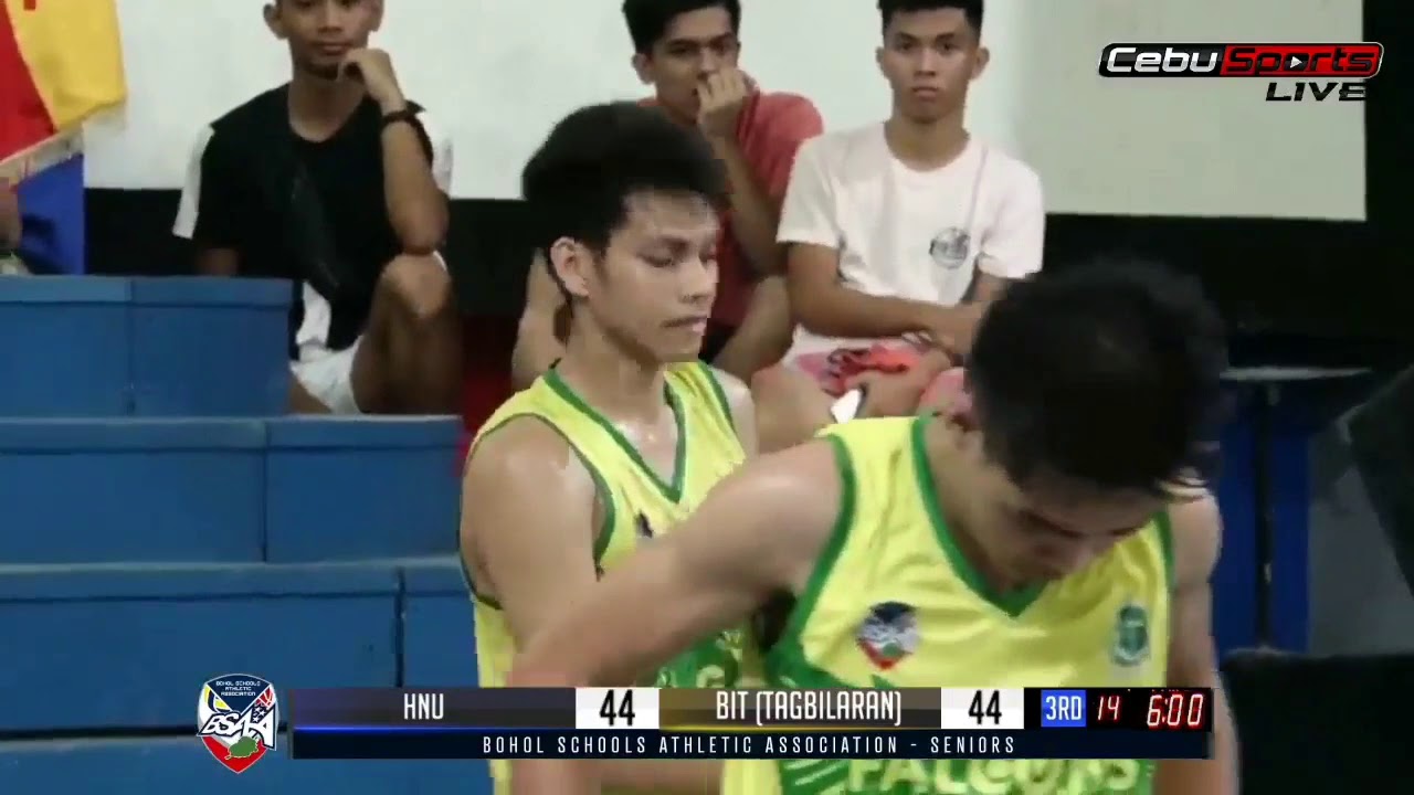 HNU vs. BIT IC (Tagbilaran) Seniors Division Season 9 Semi-Final (Game ...