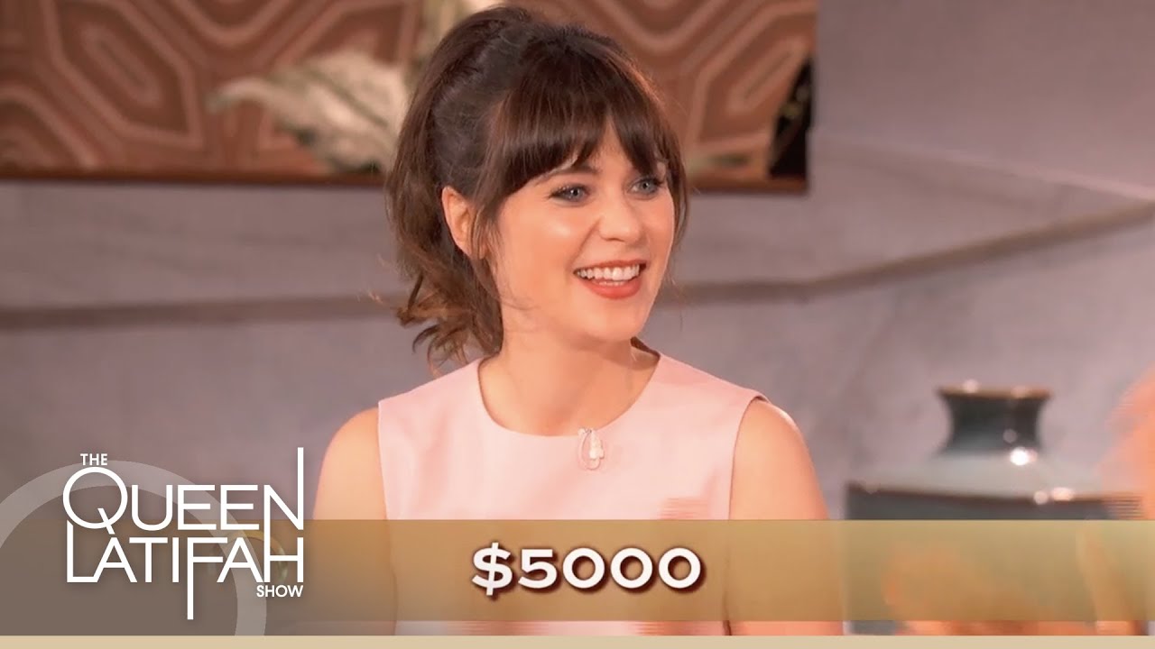Zooey Deschanel and Queen Latifah Play Charades - YouTube