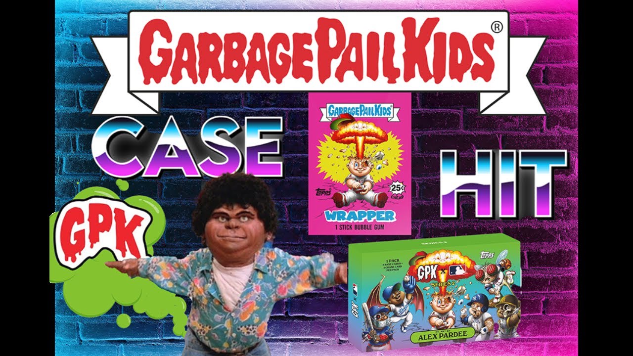 2022 Topps Garbage Pail Kids GPK X MLB Series 2! HUGE CASE HIT WRAPPER ...