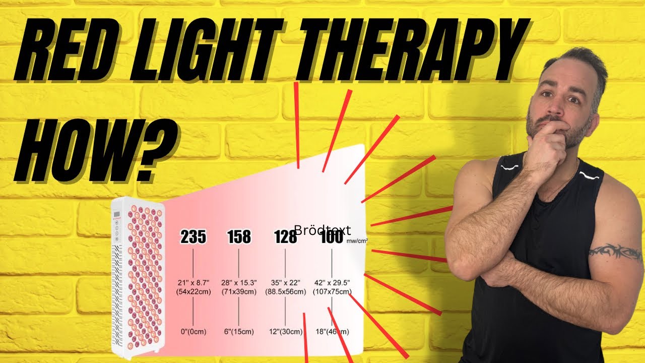How To Use Your Red Light Therapy Device - YouTube