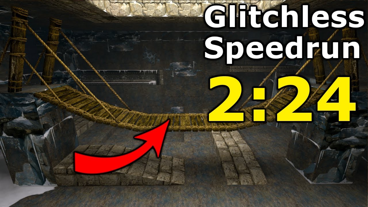 TR1R: Caves Glitchless Speedrun - 2:24 [WR] - YouTube