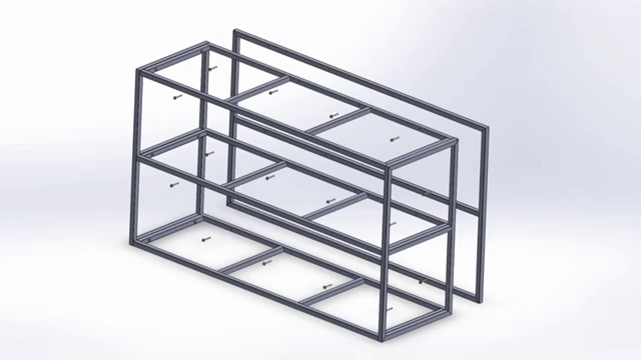 KFVN Cabinet Frame assembly intruction - YouTube