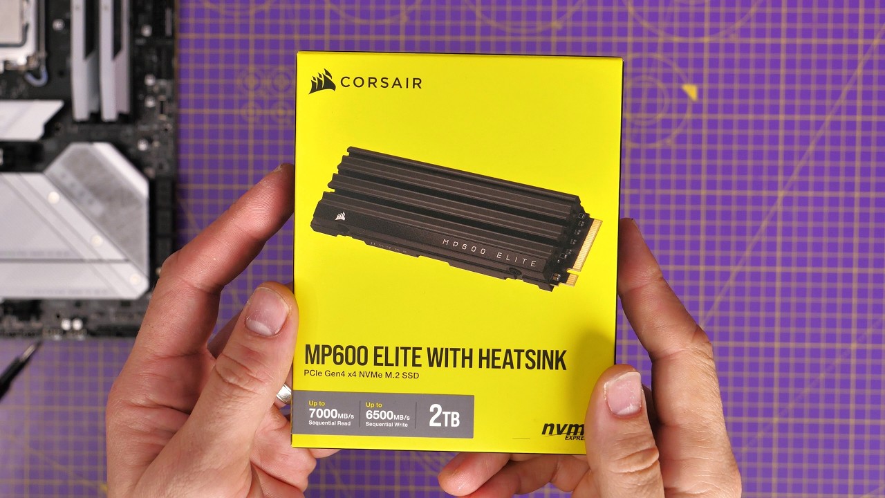 Corsair MP600 Elite Setup and testing tips - YouTube