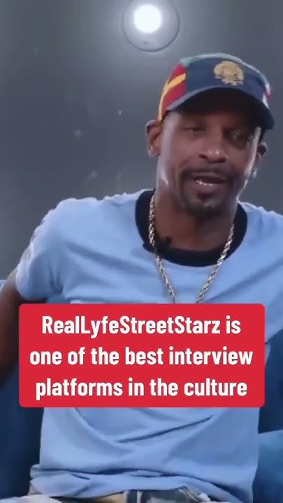 Charleston White says RealLyfe Street Starz is one of the TOP platforms in hip hop 🙏 - YouTube