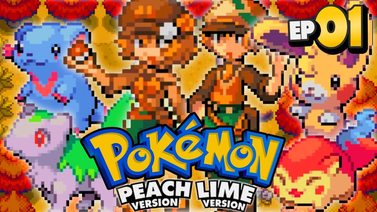 Pokemon Peach & Lime Part 1 NEW JOURNEY! GBA Rom Hack Gameplay ...