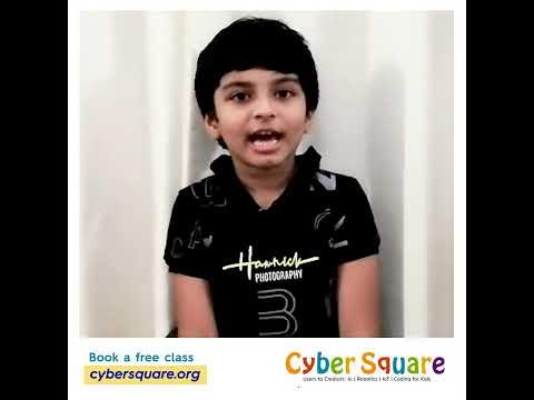 Journey of Ishaan Santosh | Real Kids of Cyber Square | Little Coder Course | Coding for Kids ...