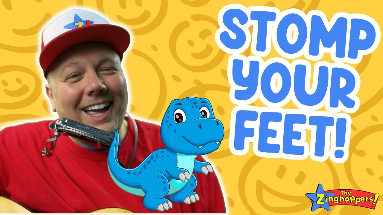 Stomp Your Feet | Fun Dance Song for Kids | Brain Breaks | The ...
