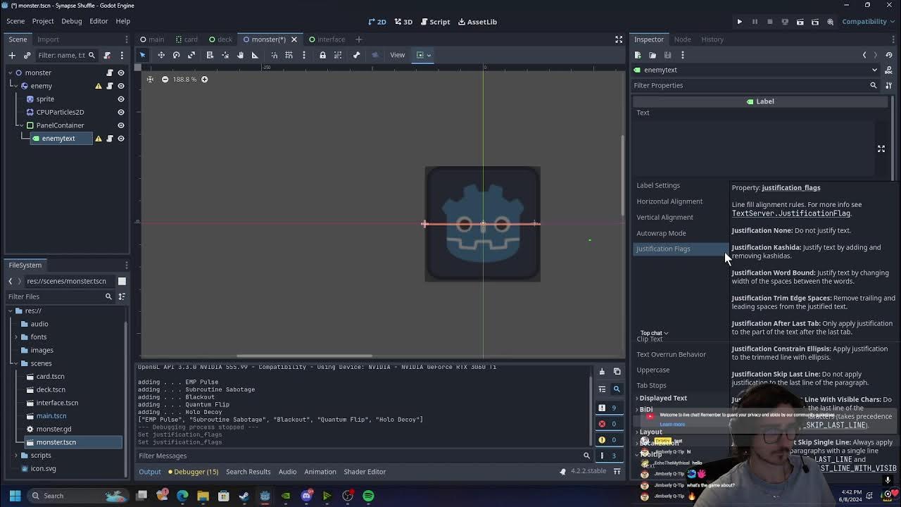 gamejam using Godot - YouTube