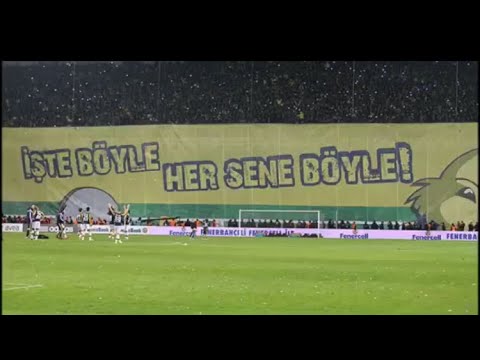 FENERBAHÇE GALATASARAY DERBİSI FENERBAHCE SLOGANI SECILDI