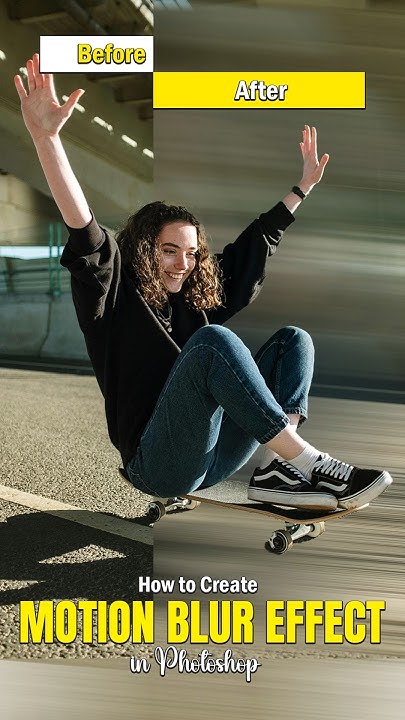 How to Create MOTION BLUR EFFECT in Photoshop| @BlendPixart - YouTube