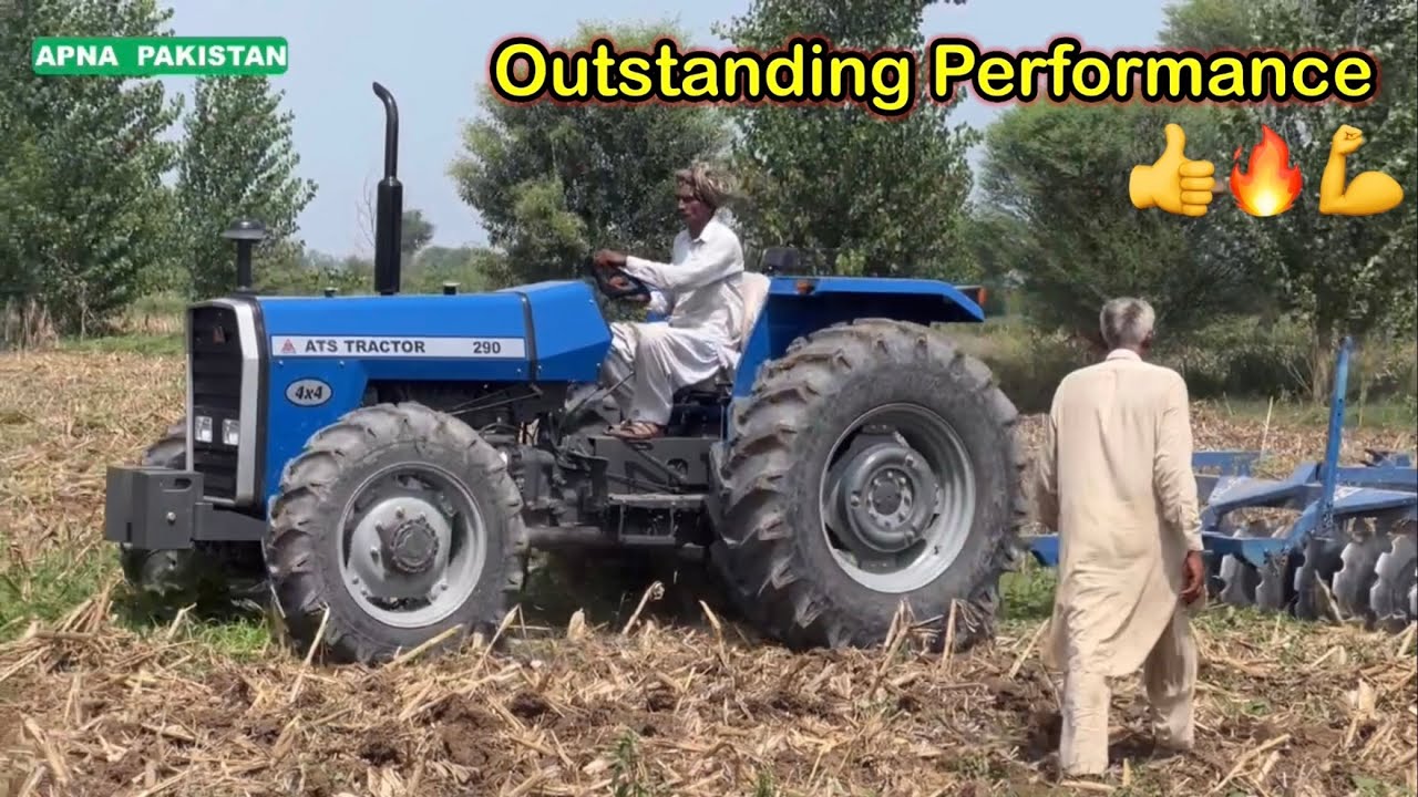 ATS 290 4WD Frist tractor in Pakistan.with 24Disc Harrow Okara ...