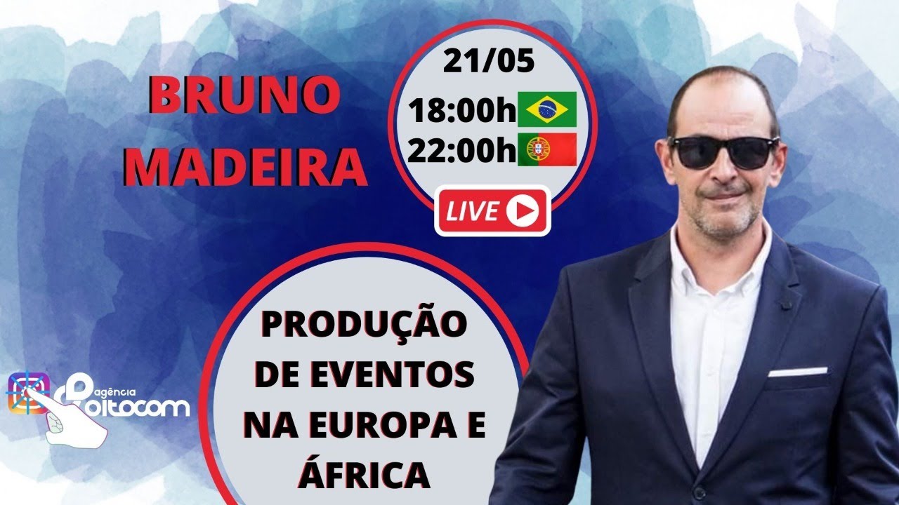 LIVE 1 - Bruno Madeira Produção de Eventos na Europa - YouTube