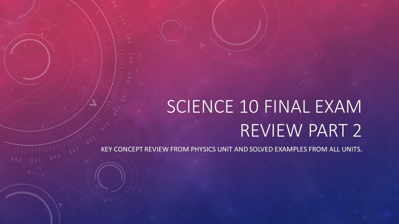 Science 10 | Final Exam Review | Biology - YouTube