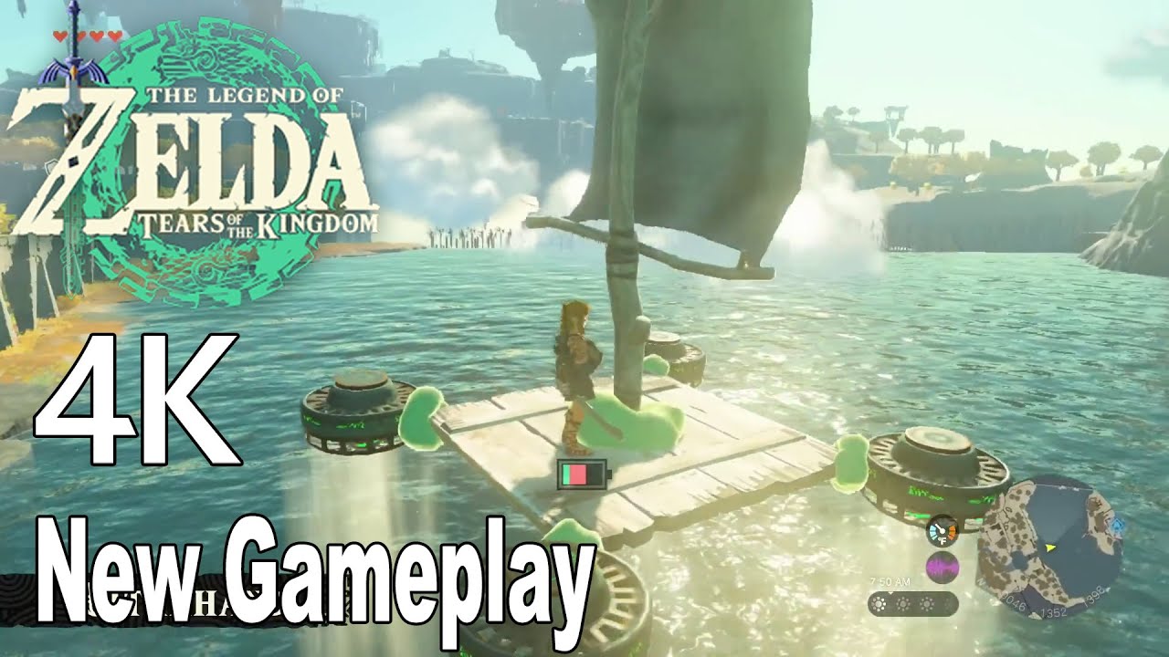 The Legend of Zelda: Tears of the Kingdom Gameplay Demo New (2023) 4K ...