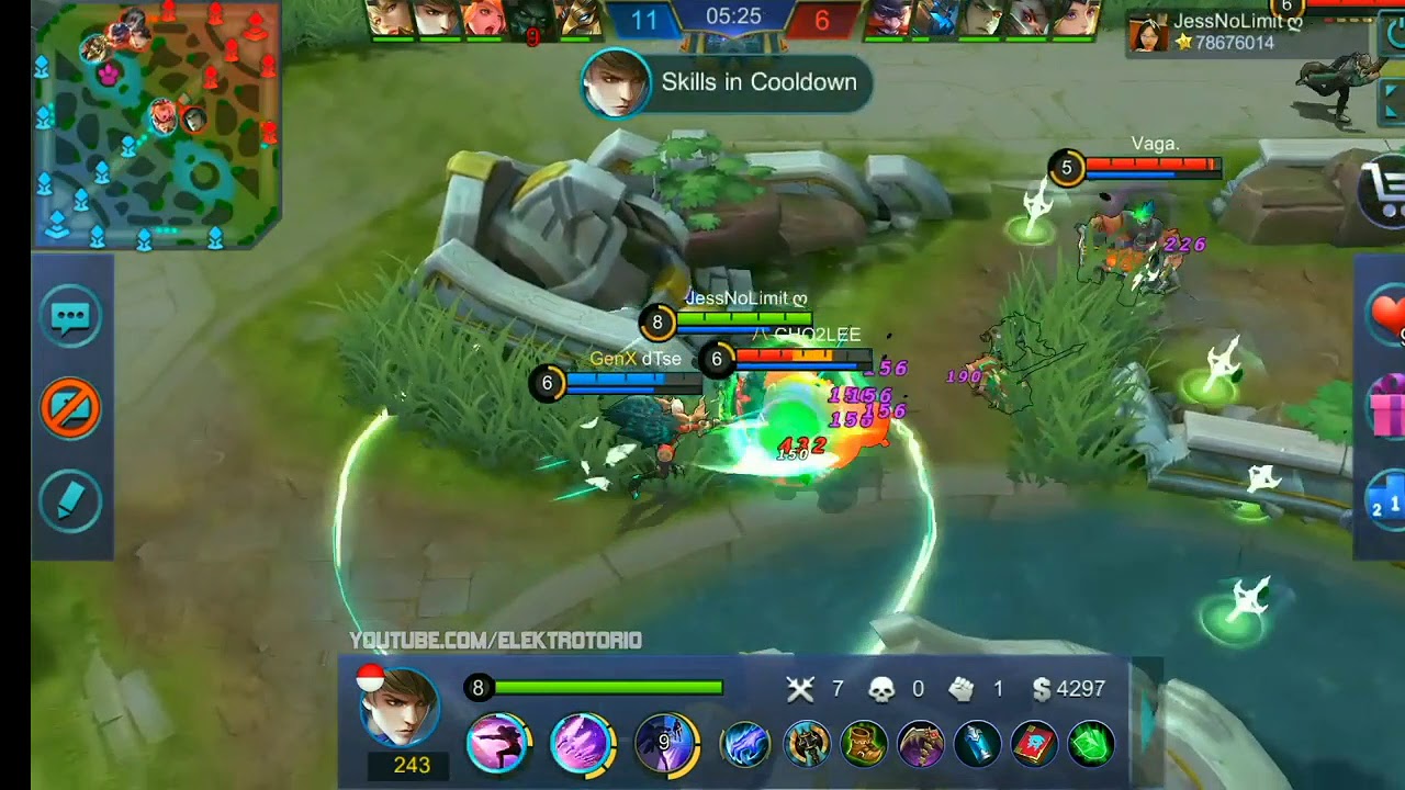 Cara bermain top global gusion "JessNoLimit" ,top global ranked gosu ...