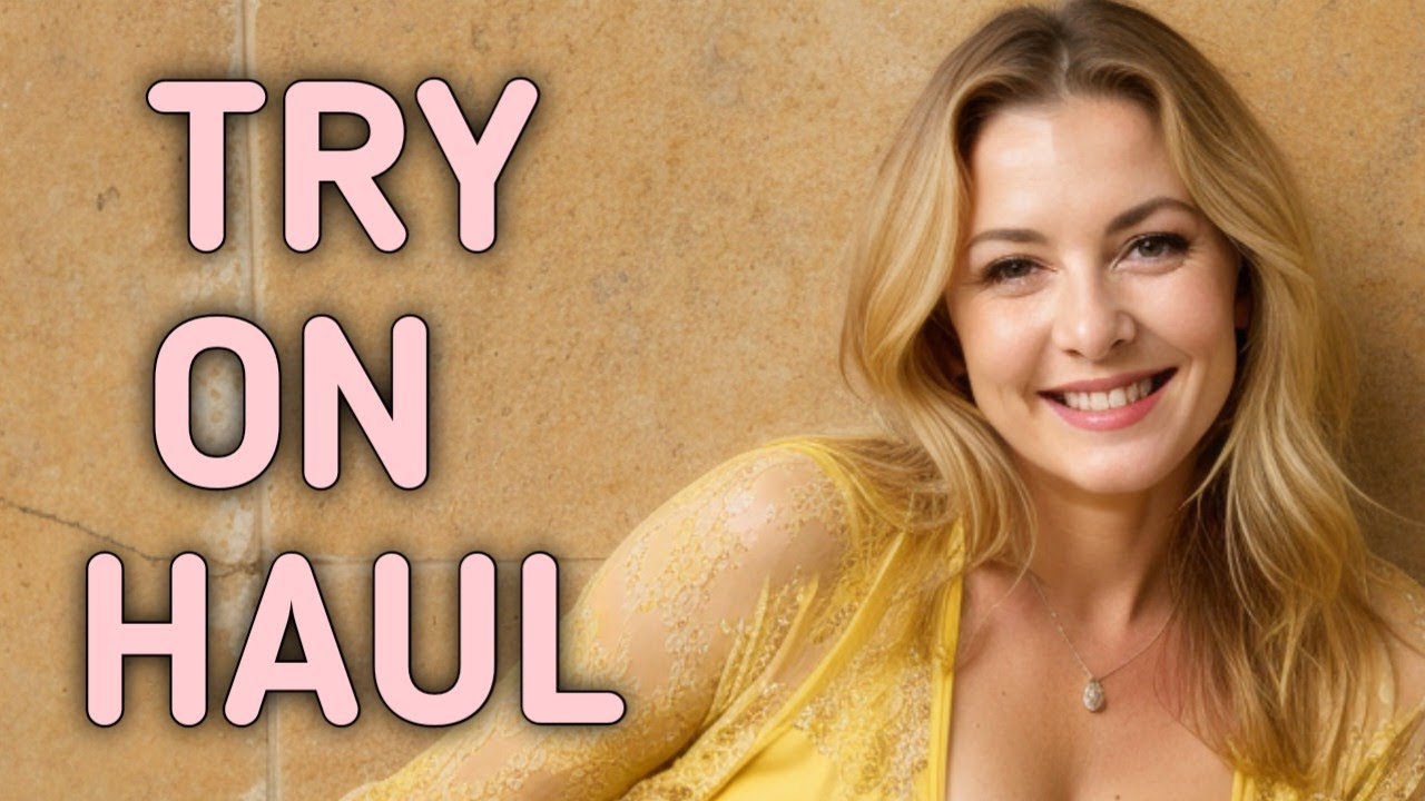 4K Transparent Lingerie Try On Haul See Everything | See Through Transparent Haul Emily Haul ...