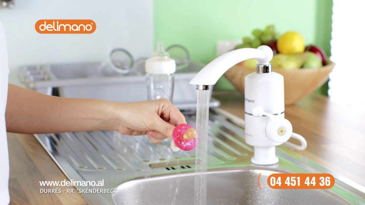 Rubinet elektrik për ngrohjen e ujit - YouTube