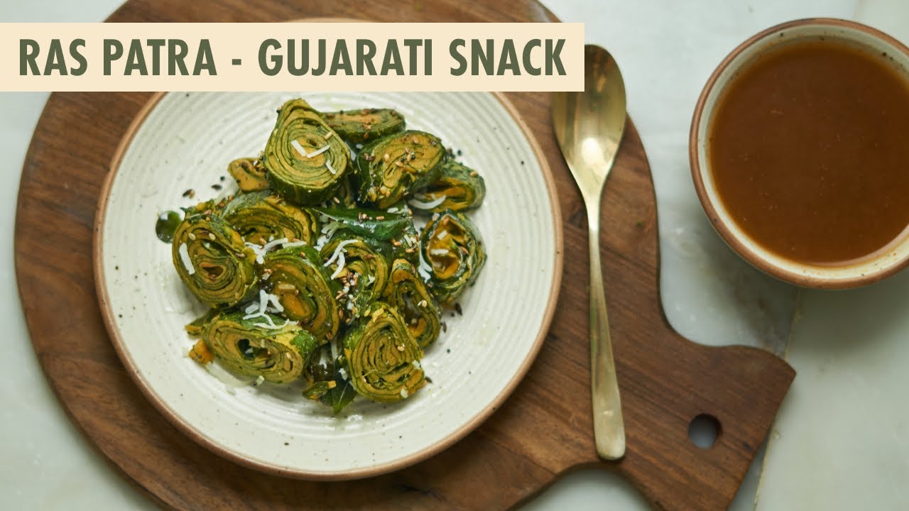 Patra Recipe | Ras Patra | Aloo vadi | गुजराती पात्रा बनाने की आसान ...
