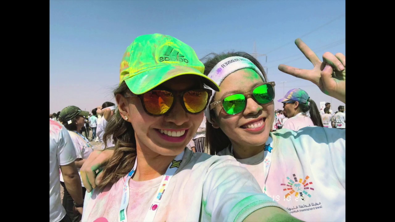 color run KSA 2019 - YouTube