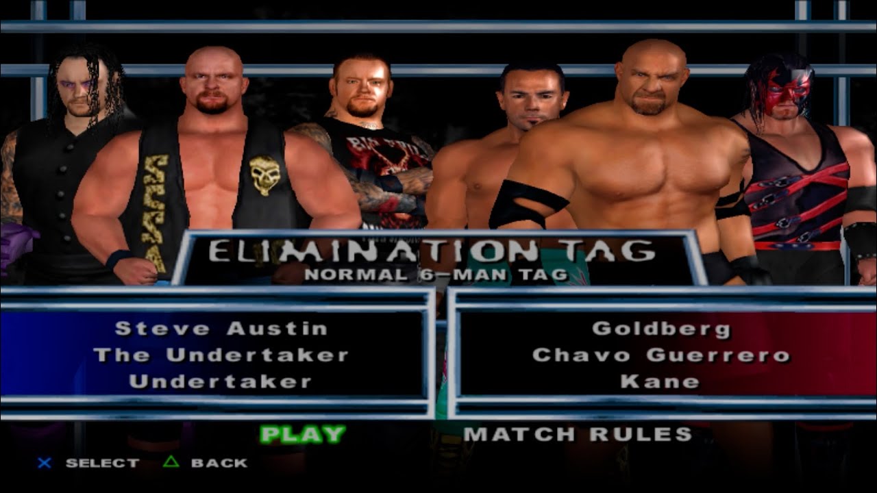 WWE SmackDown! Here Comes the Pain - ELIMINATION TAG - YouTube