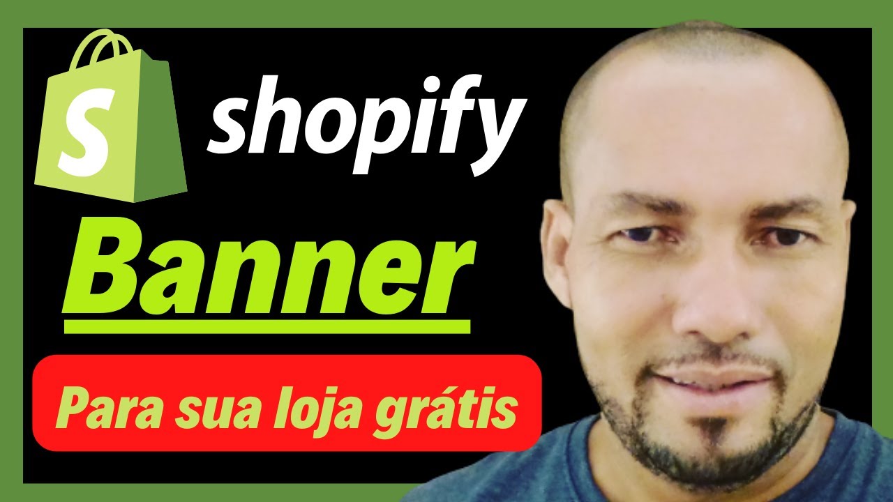 Como criar um banner profissional para loja Shopify no Canva 2022 - YouTube