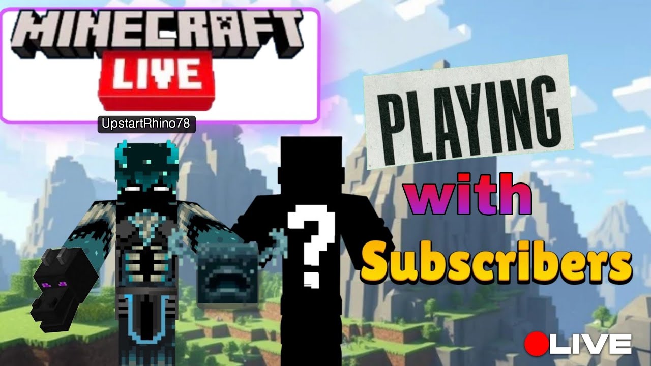 Minecraft pvp With Subscribers!!!! | MINECRAFT LIVE🛑 - YouTube