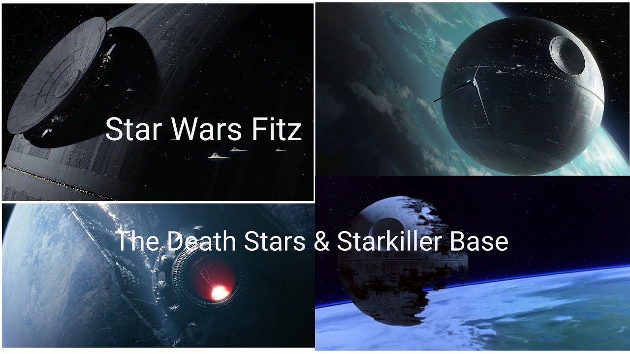 The Death Star and Starkiller base - YouTube