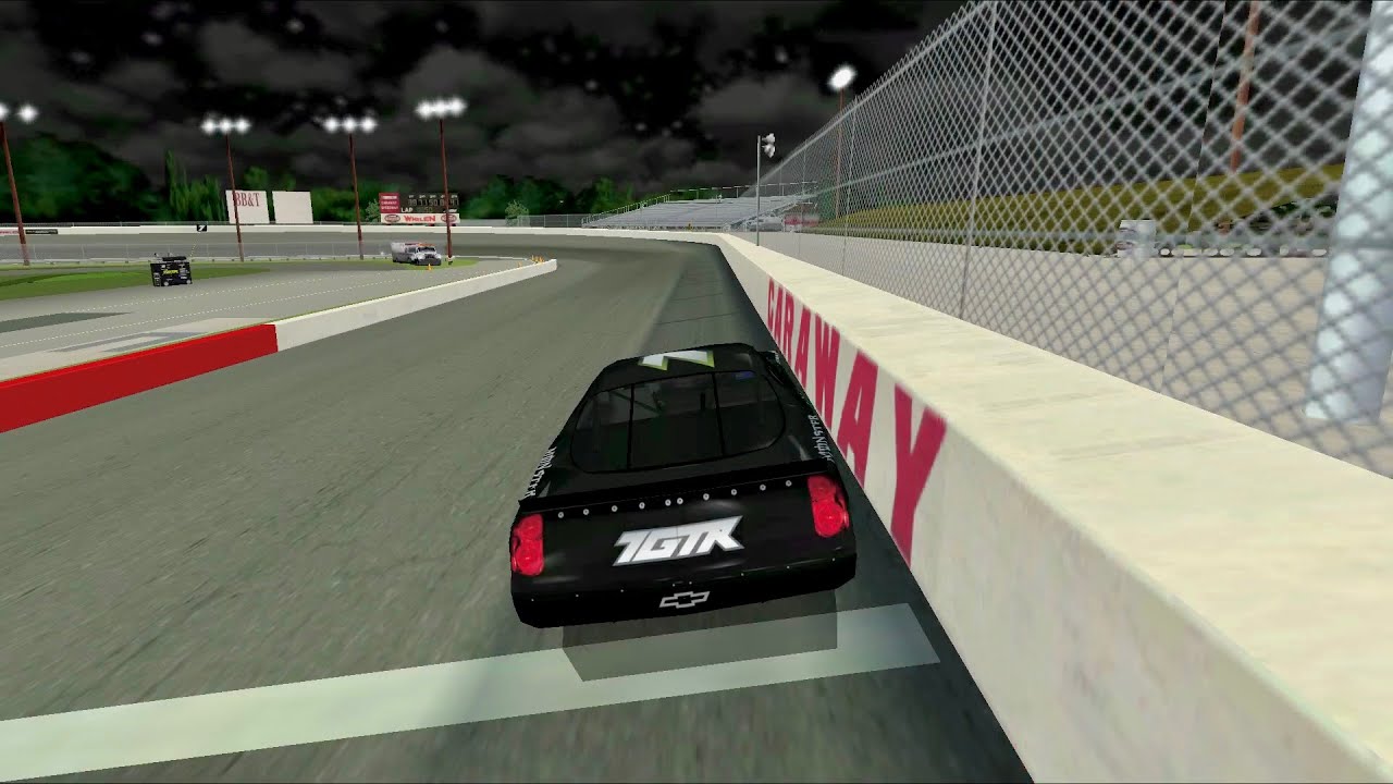 7GTR - NR2003 - Test Track - Caraway Speeway - YouTube