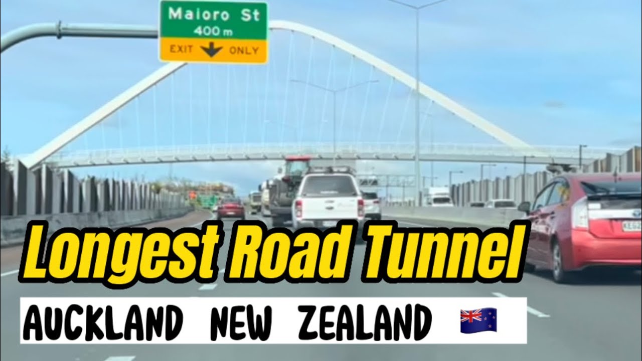 New Zealand’s Longest Road Tunnel | Waterview Tunnel | Auckland 🇳🇿 ...