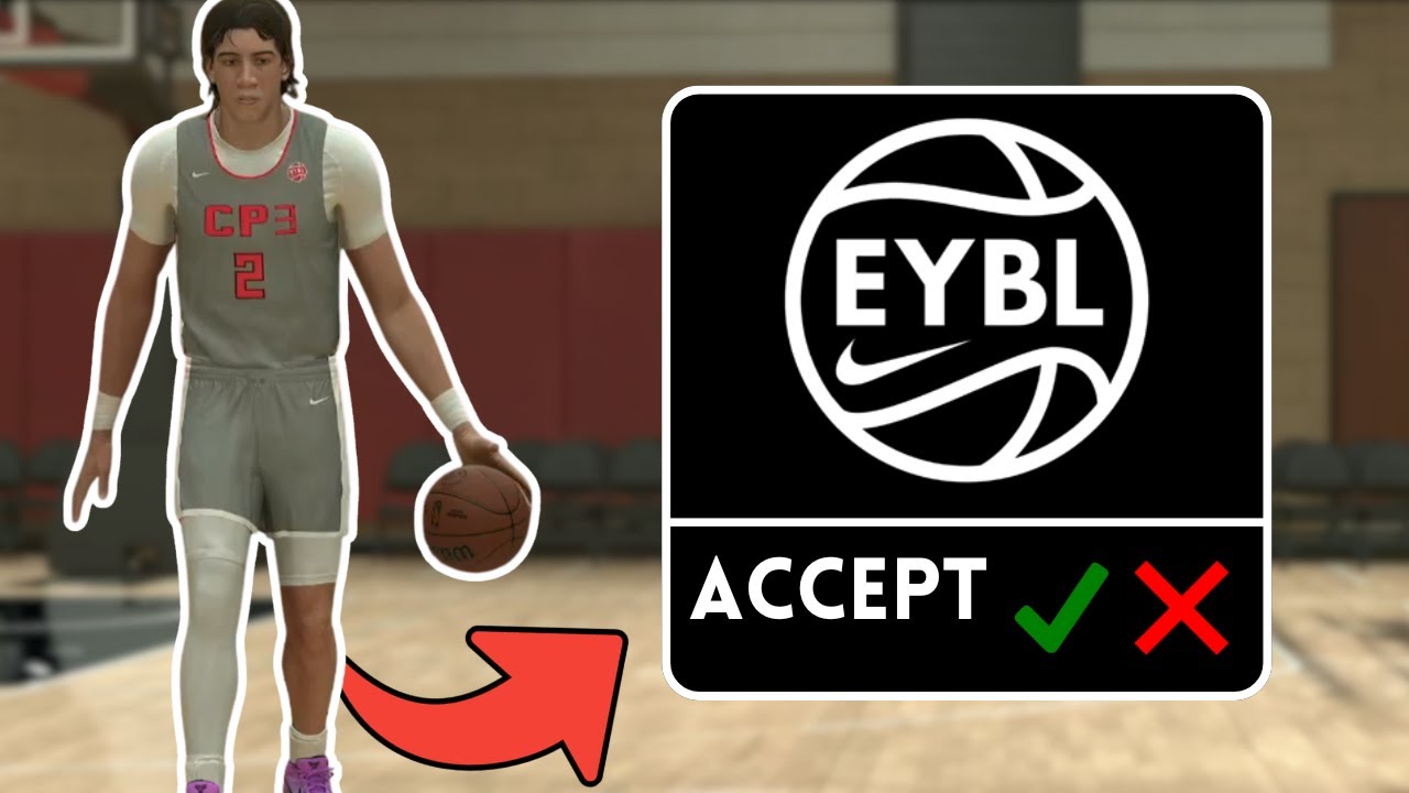 Invited to EYBL! NBA 2K25 Highschool MyCareer #10 - YouTube