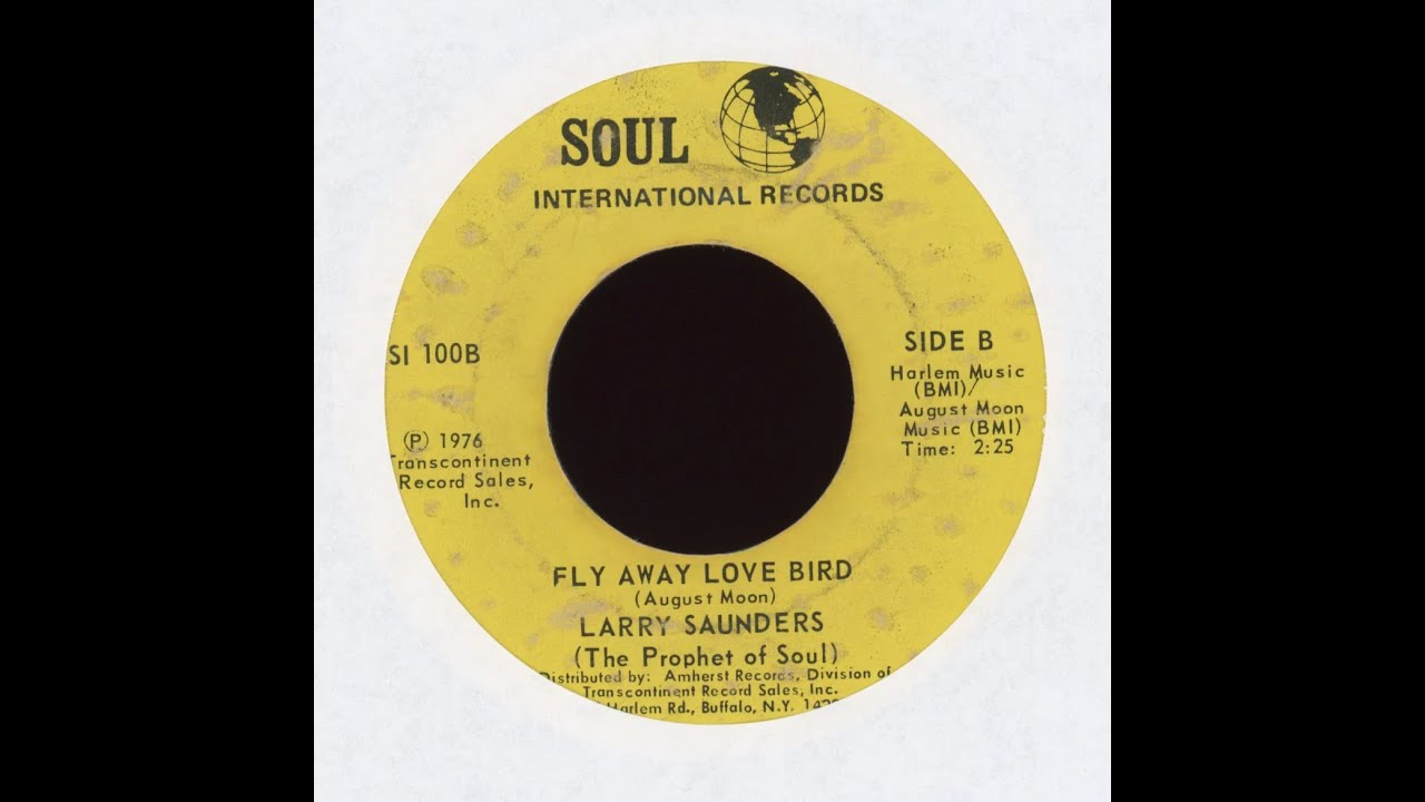 1976 - Larry Saunders - Fly Away Love Bird - YouTube