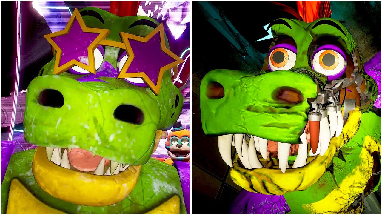 What happens if Gregory attacks Monty vs Broken Monty - FNAF Security ...