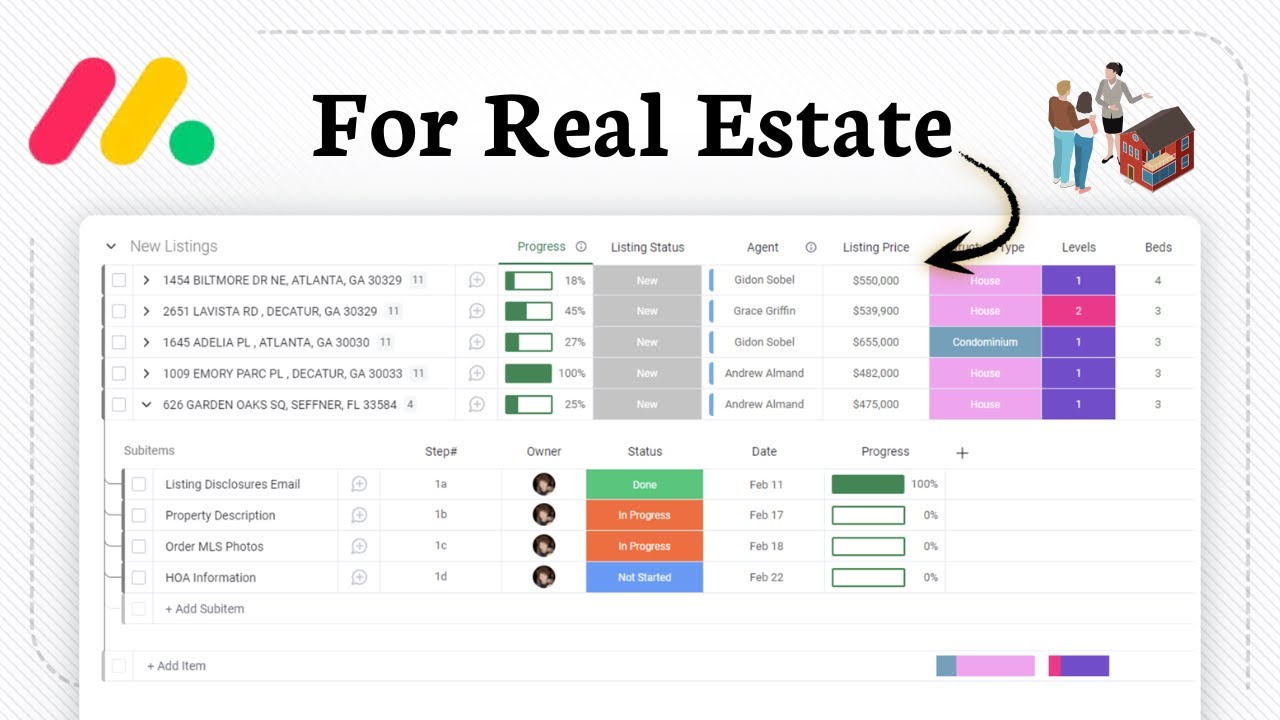 How to Use Monday.com for Real Estate (Simple Setup Guide) - YouTube