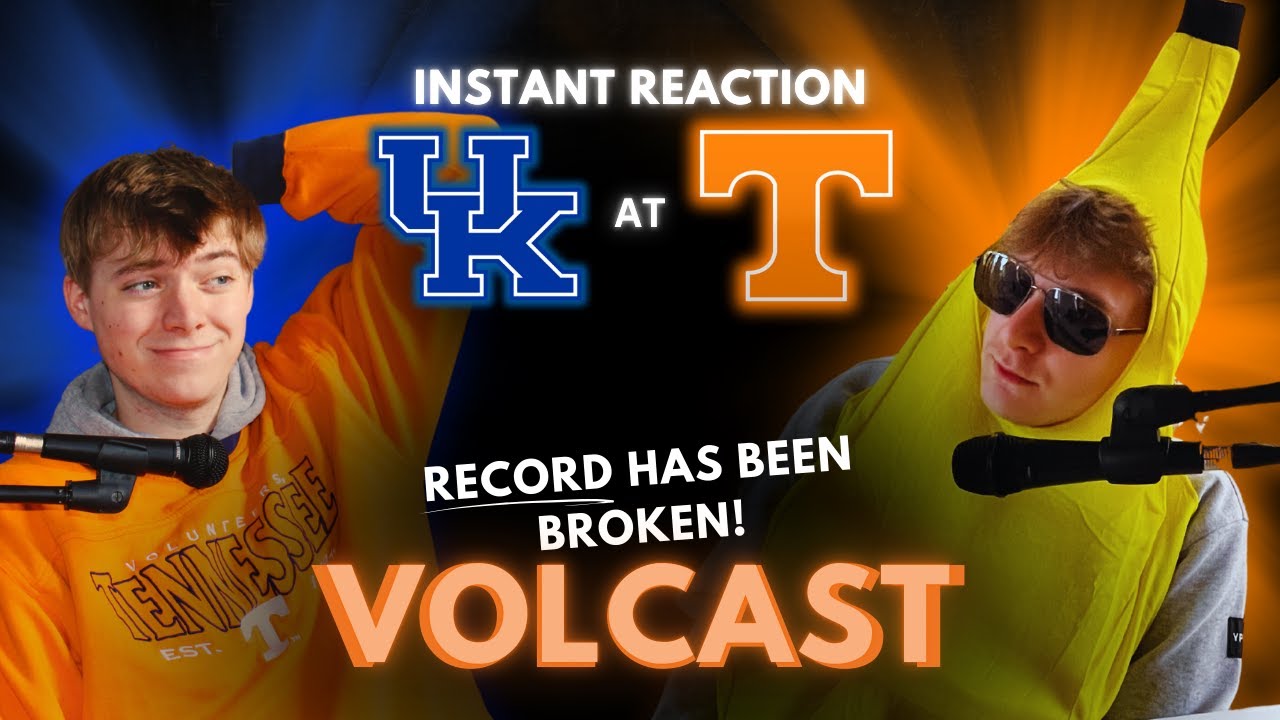 Kentucky VS Tennessee REACTION | RECORD BREAKING Game! - YouTube