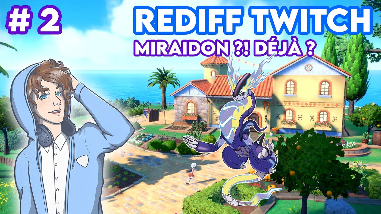 Miradon !!! - Pokémon Violet #2 (on s'est fait ban) - YouTube