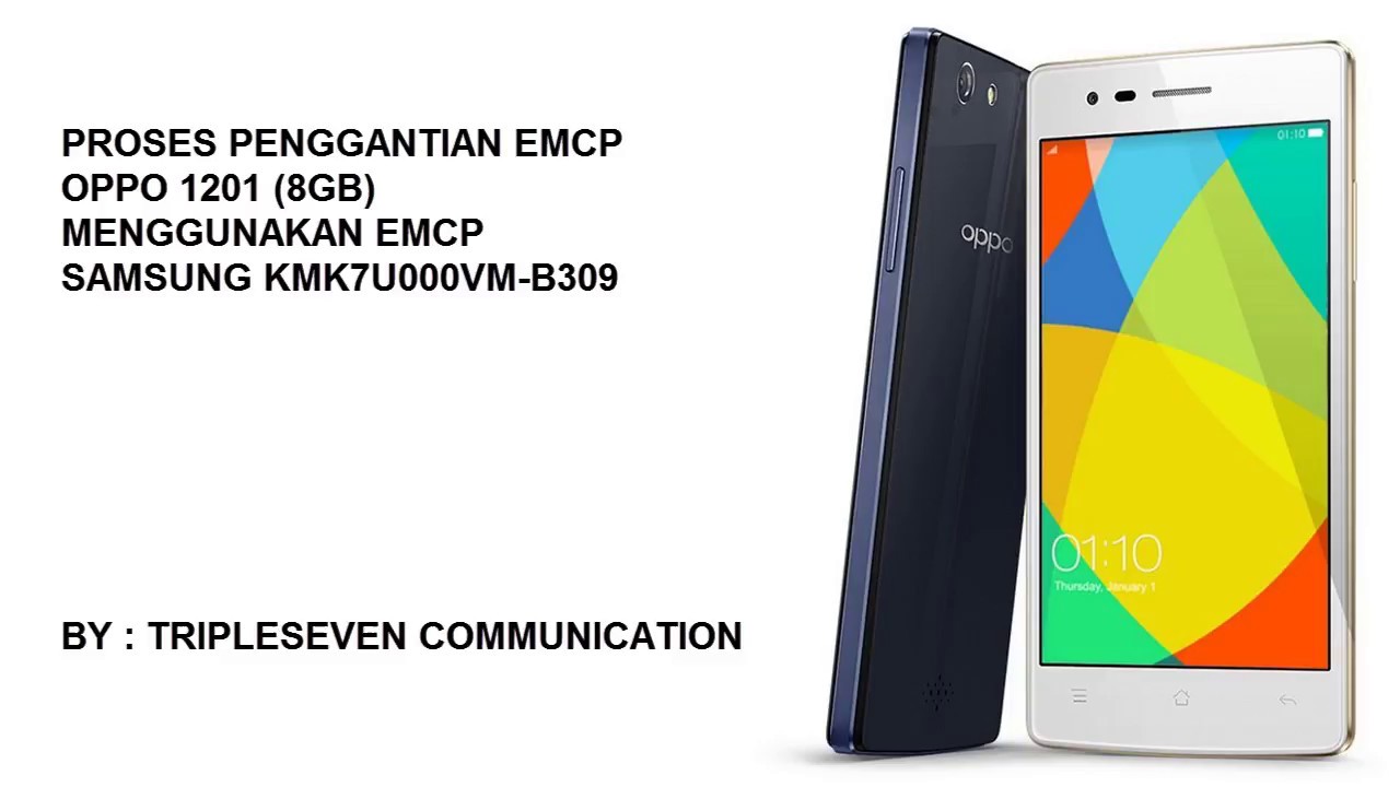 Pemrograman eMCP Oppo 1201 8GB Menggunakan UFI - YouTube