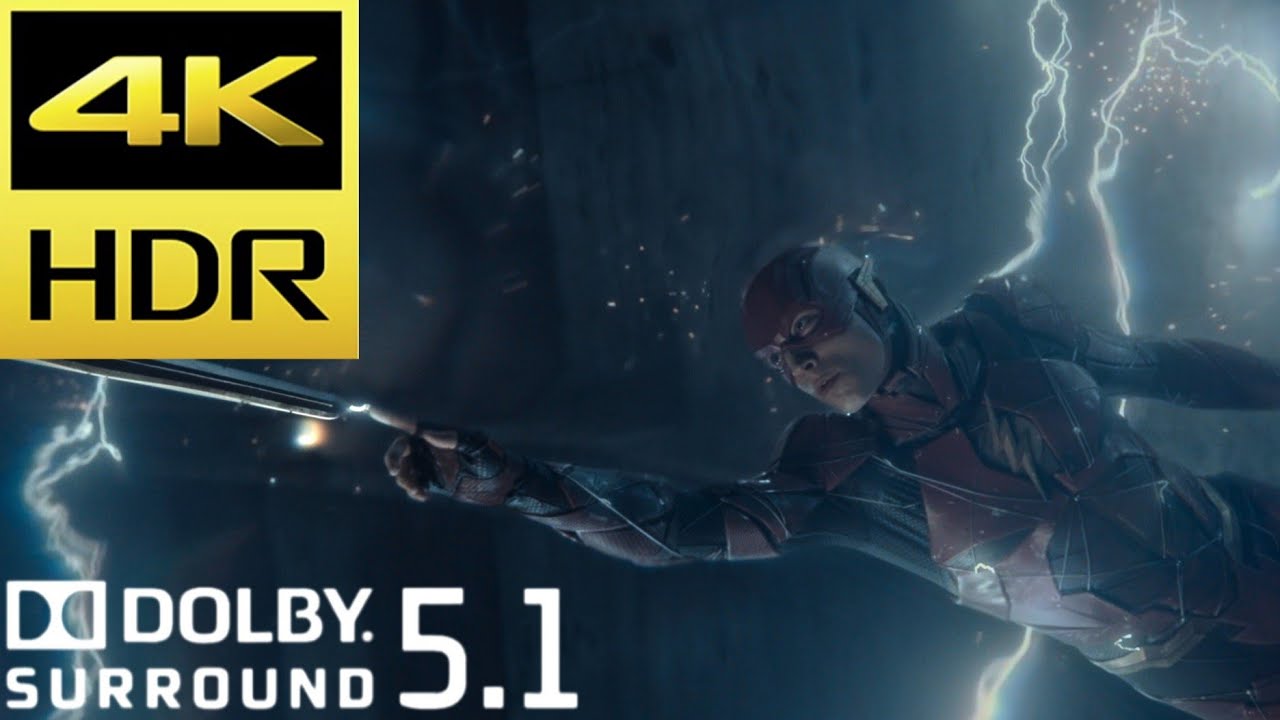 The Flash Tunnel Slow Motion Scene | Zack Snyder's Justice League (2021 ...