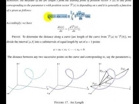 Arc Length and Arc Length reparametrization - YouTube