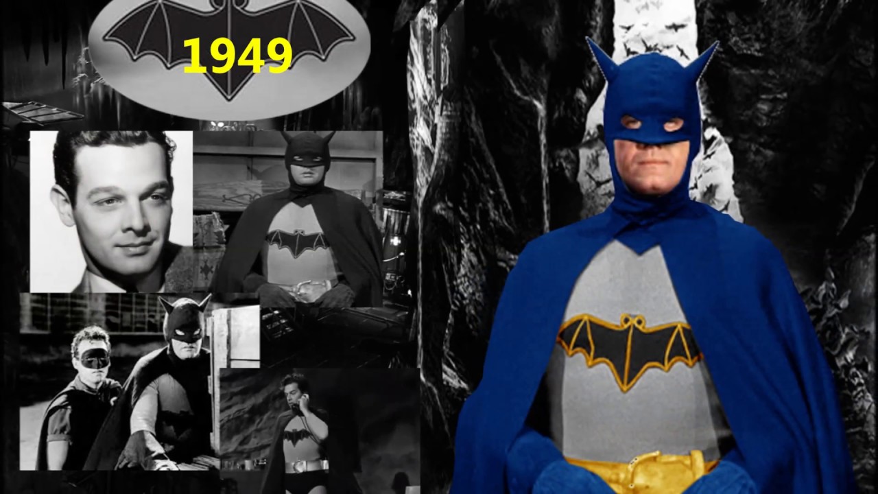 Evolution Of Batman Batman Actors From 1939 To 2017 In
